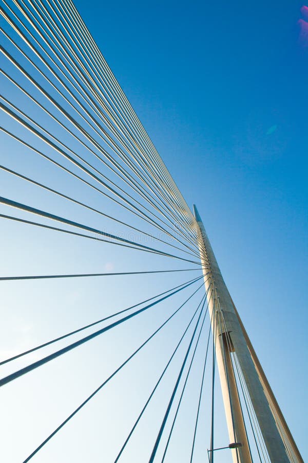 Bridge pylon stock photo. Image of serbia, blue, pylon - 26261010