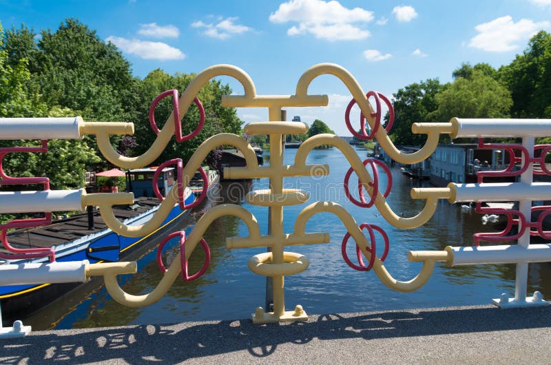 Bridge railing stock image. Image of antique, craft, strength - 43439849