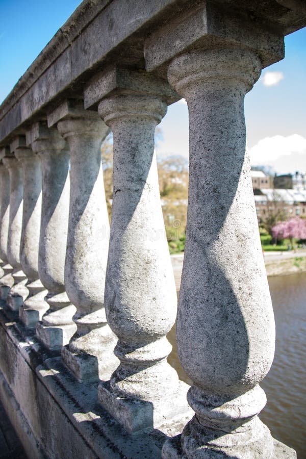 Bridge railing stock image. Image of hire, parks, london - 62766415