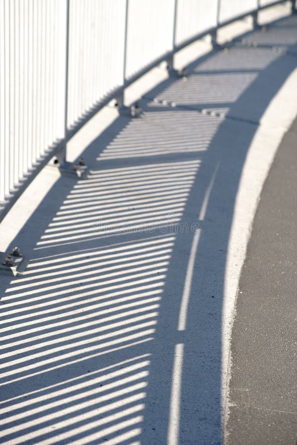 Bridge railings stock image. Image of modern, architecture - 73562541