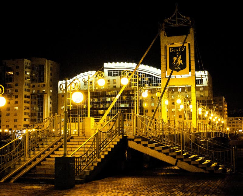 The bridge after the rain editorial photography. Image of area - 53903467