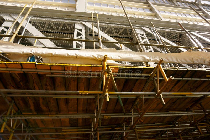 Bridge Repair Scaffolding B Stock Image - Image of scaffold, site: 52051883