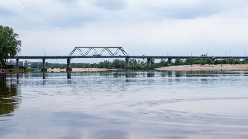 Mazyr stock image. Image of landscape, shores, river - 183034511