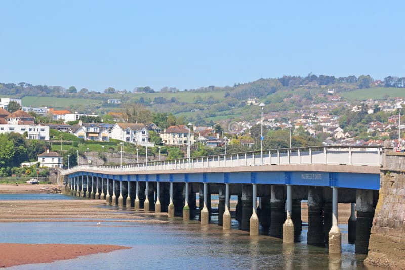 Bridge on the River Teign at Shaldon, Devon, Stock Photo - Image of ...