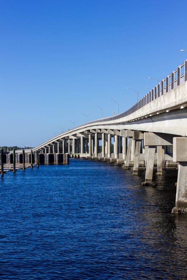 Bridge and river view stock image. Image of shoreline - 28701215