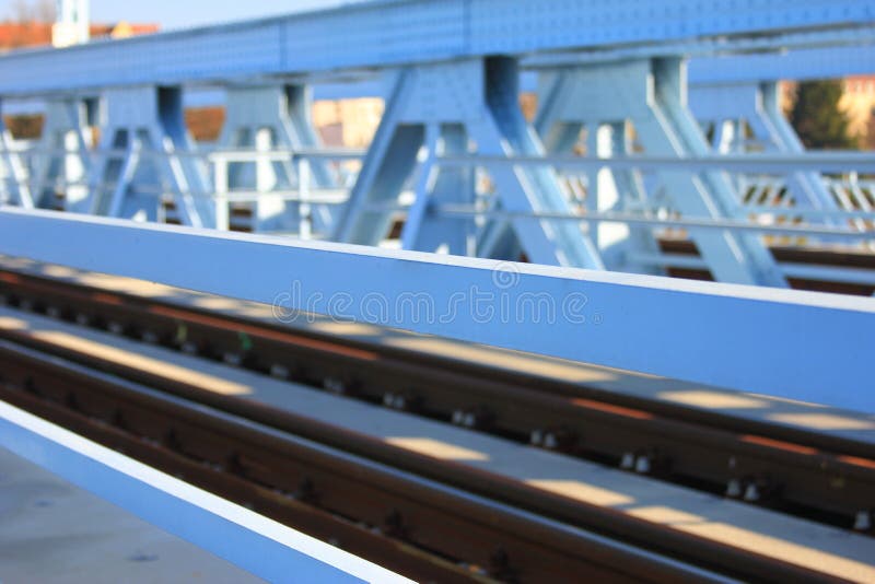 Bridge stock image. Image of riveted, bridge, engineering - 74373437