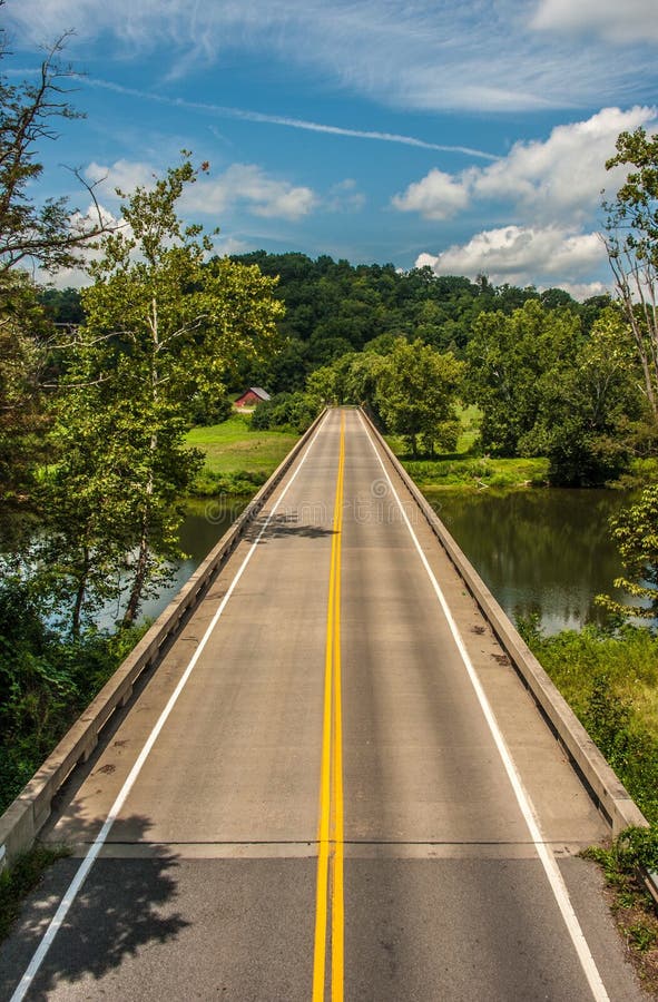 Bridge stock image. Image of drive, bridge, farm, water - 58318117