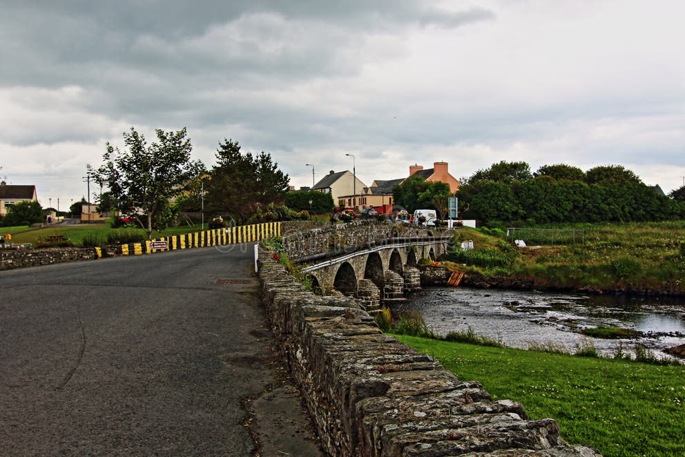 Bridge / Road Over Doonbeg Creek in Ireland Stock Photo - Image of ...