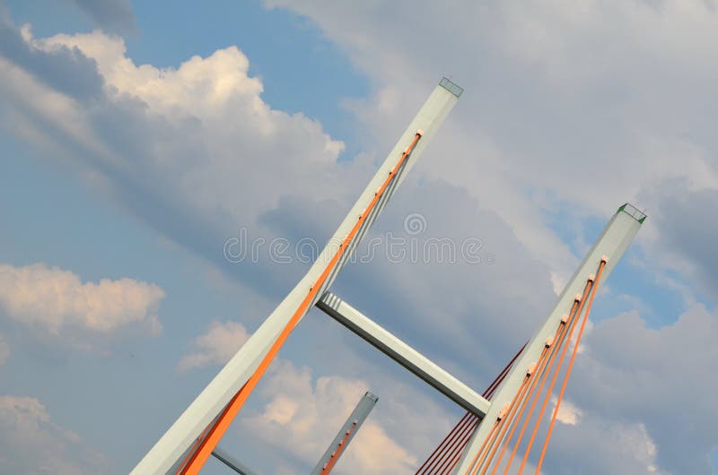 Bridge rope stock photo. Image of group, river, allegory - 38204088