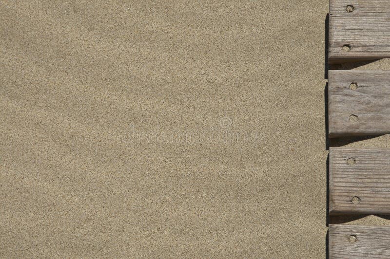 The bridge in the sand stock image. Image of border, close - 21962941