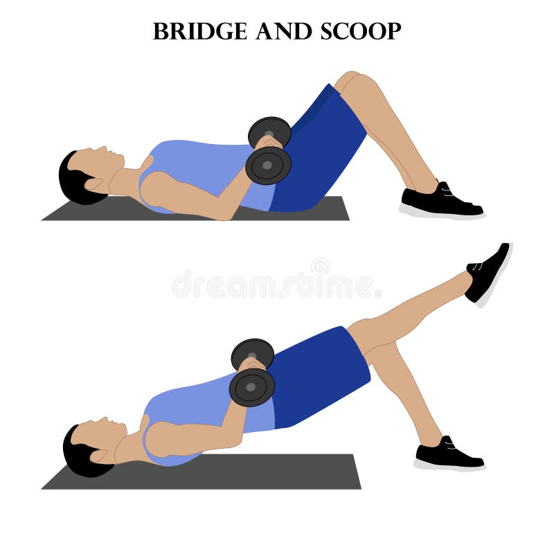 Bridge Workout Stock Illustrations – 654 Bridge Workout Stock ...