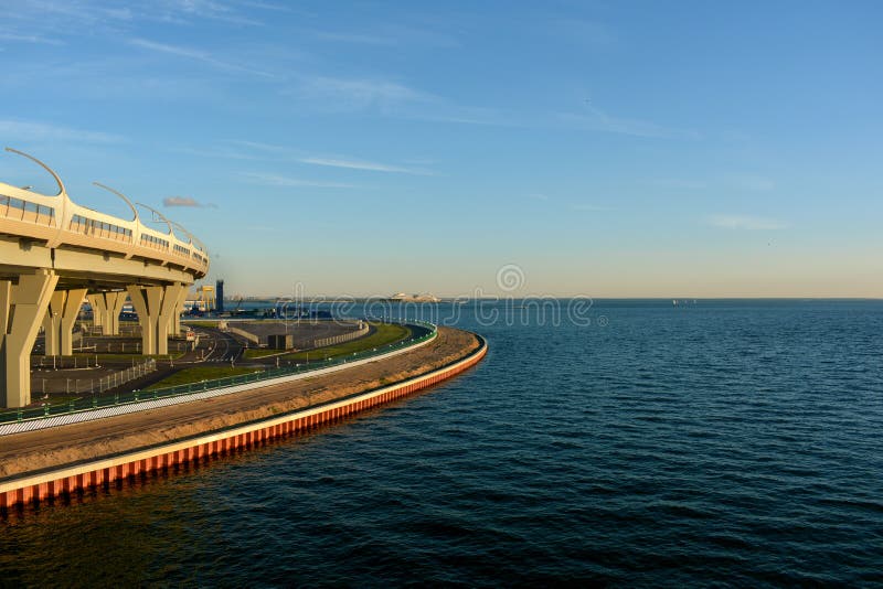 Bridge and sea stock image. Image of autumn, karwendel - 96237835