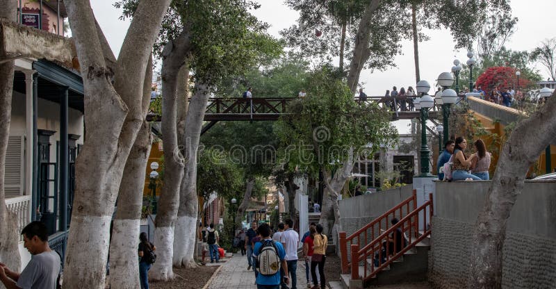 The Bridge of Sighs in Lima Editorial Photo - Image of america ...