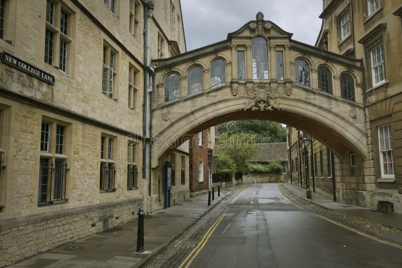 Bridge of Sighs, Oxford stock photo. Image of sighs, college - 10850922