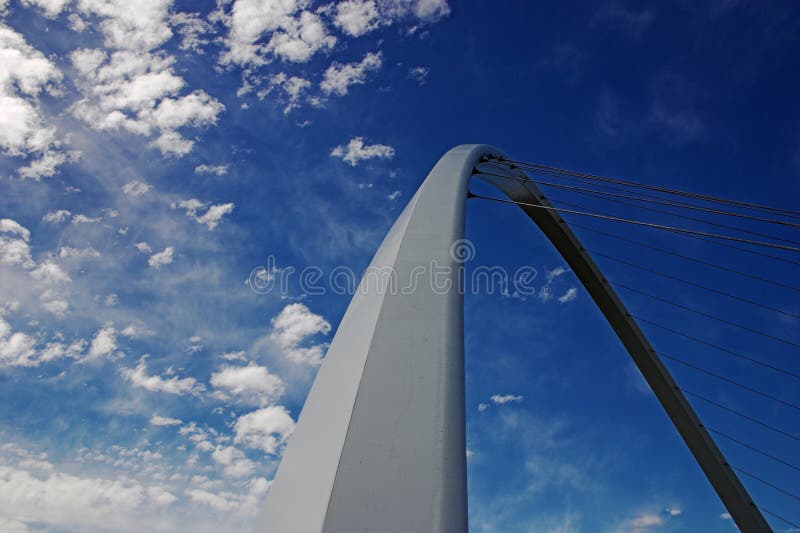 Bridge and sky stock photo. Image of blue, architecture - 1172618
