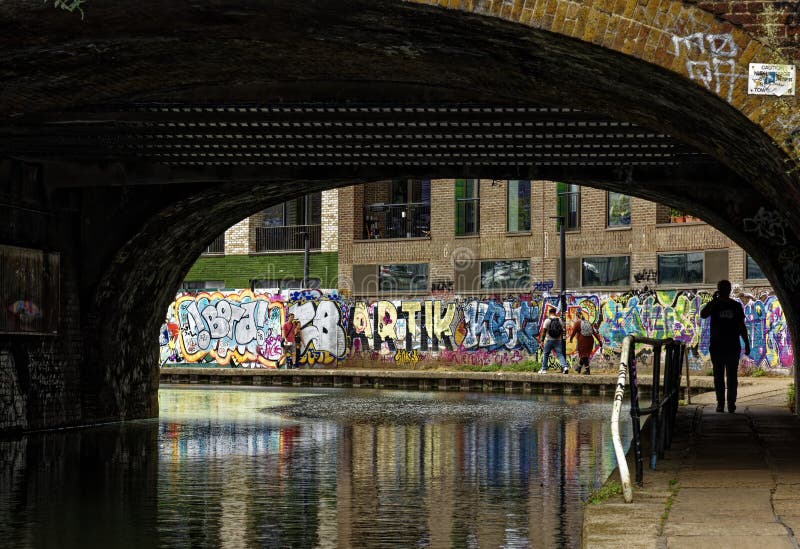 Bridge editorial stock photo. Image of city, walking - 265285813