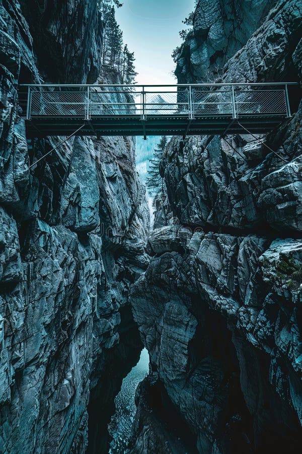 A Bridge Spanning a Chasm Illustrating the Connection between Vision ...