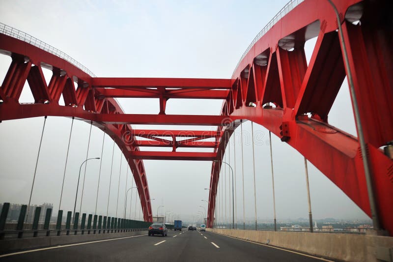 Bridge structure stock image. Image of modern, span, details - 7372625