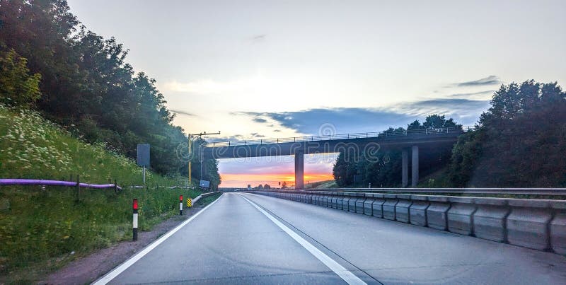 A Bridge Structure for People and Vehicles To Pass Over or Under Stock ...