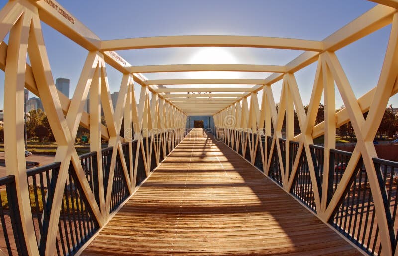 Bridge into the Sun stock photo. Image of overpass, blue - 3609134