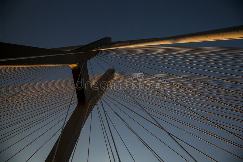 Bridge at sunset stock photo. Image of europe, greek - 40908666