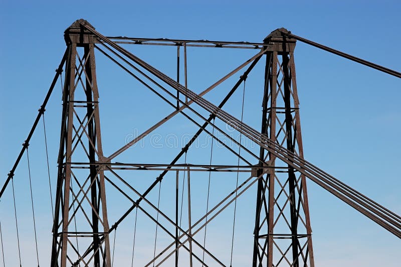 Bridge Superstructure stock image. Image of metal, bridge - 212511921