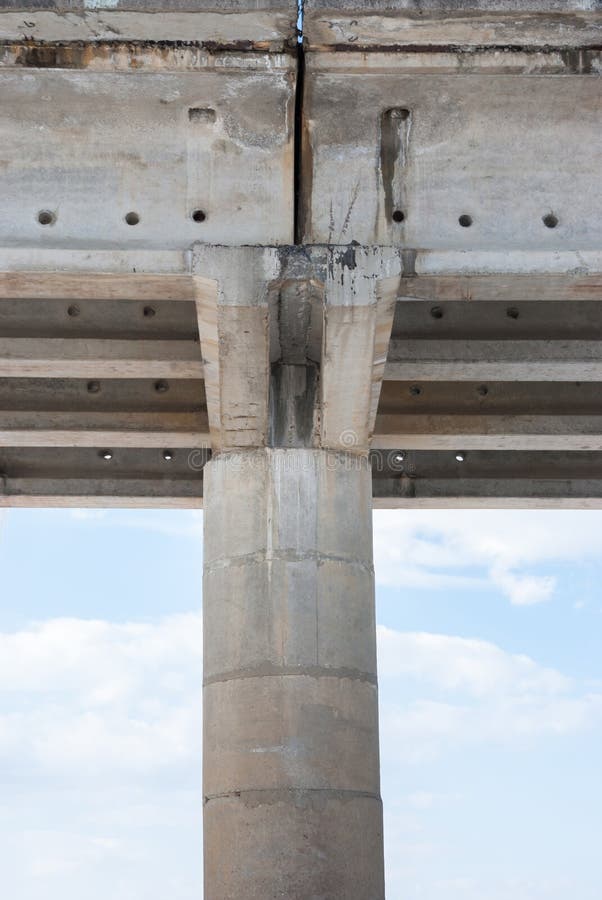 Bridge support stock photo. Image of laporte, engineering - 92130362