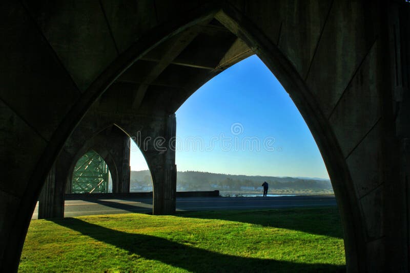 Bridge support structure stock photo. Image of support - 3554124