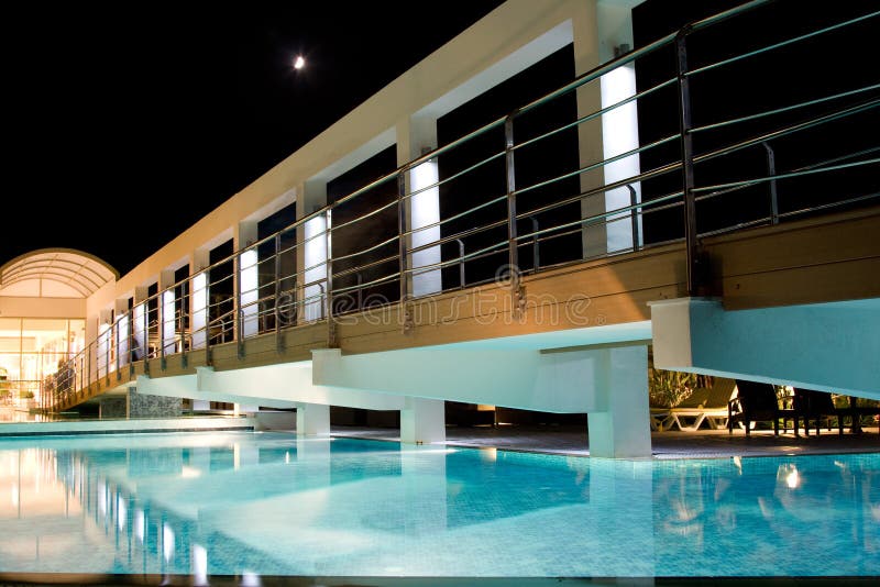 Bridge Accross Swimming Pool Stock Photos - Free & Royalty-Free Stock ...