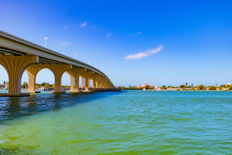 Bridge to the Beaches stock image. Image of morning - 178891415