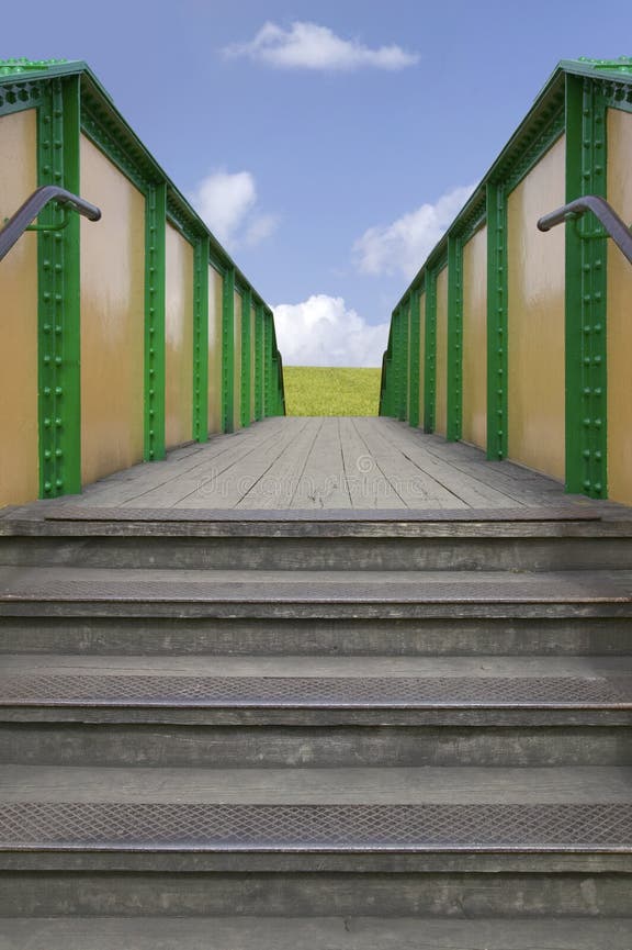 Bridge to a bright future stock image. Image of future - 2245717