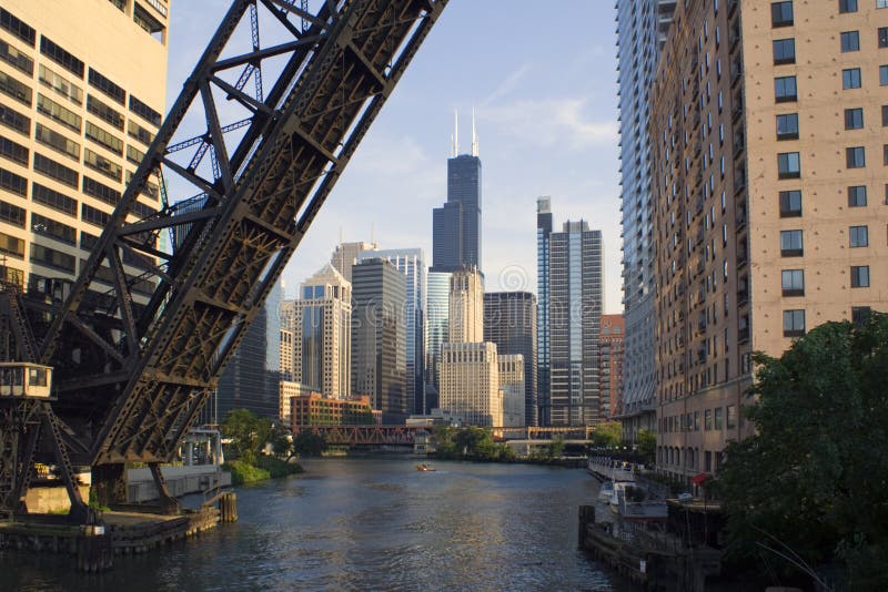 Downtown Chicago stock photo. Image of chicago, mile, city - 2320016