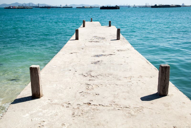 Bridge to Nowhere. stock image. Image of summer, relax - 22965111