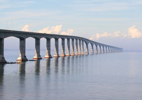 Bridge to PEI stock image. Image of summer, bridge, landmark - 3731471