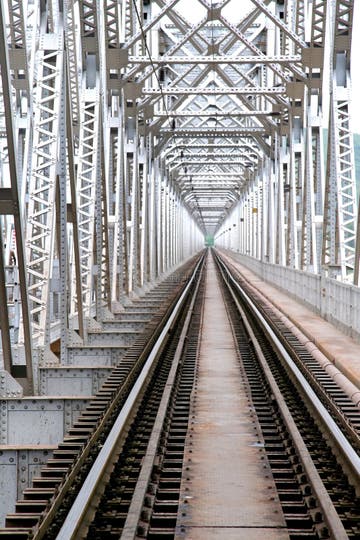 Bridge of Train track stock photo. Image of engineering - 11457648