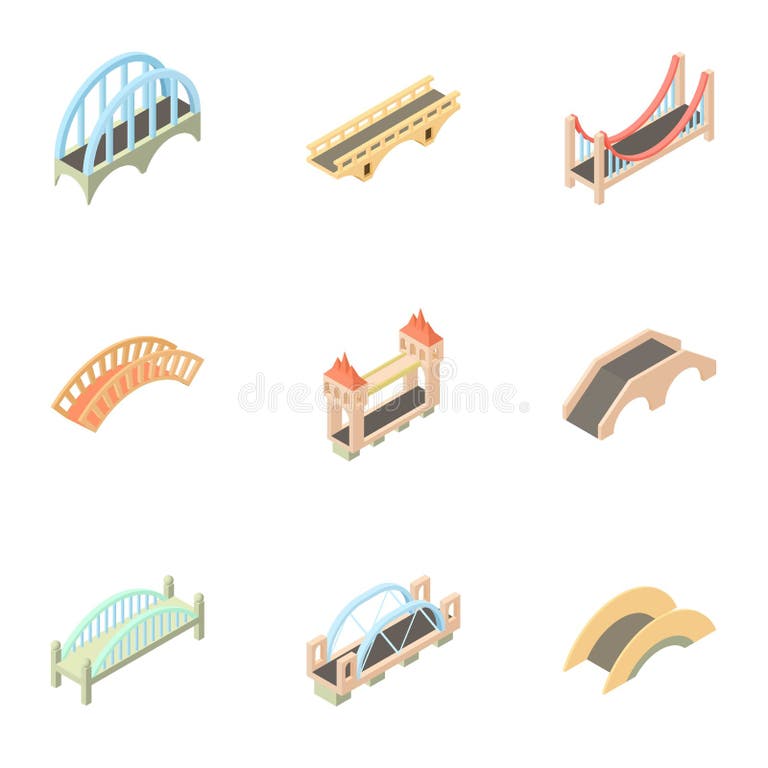 Cartoon Bridge Icon Stock Illustrations – 5,614 Cartoon Bridge Icon ...