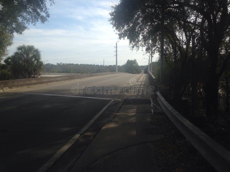 Bridge stock photo. Image of road, bridge, drive, trees - 48829042