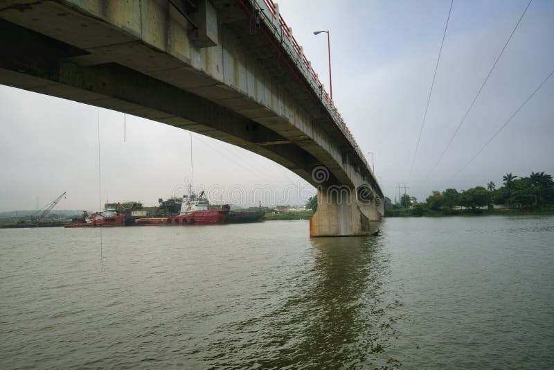 Bridge at Tuxpan, Mexico stock photo. Image of coast - 173047440