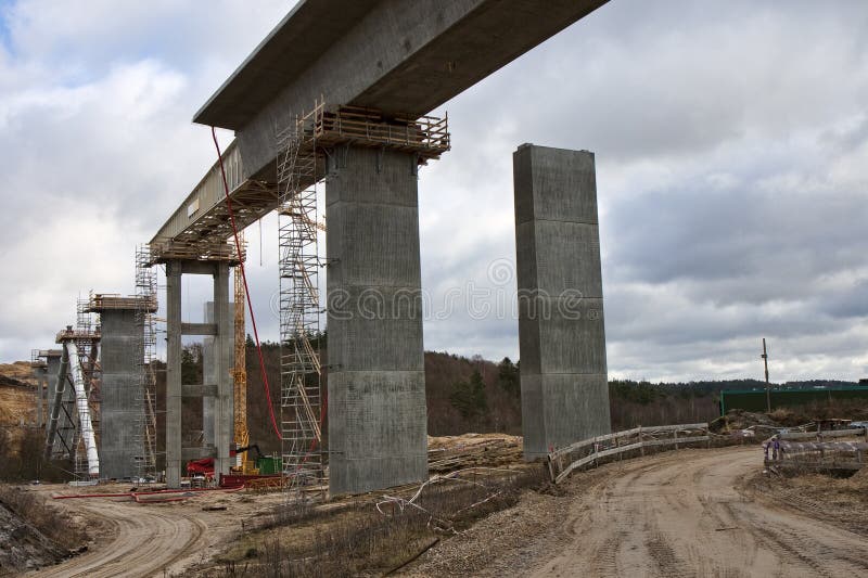 Bridge Under Construction stock image. Image of color - 130751773