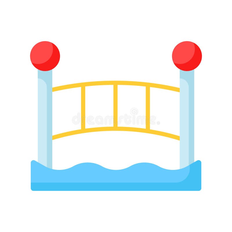 Bridge Vector Design, Isolated on White Background Stock Vector ...