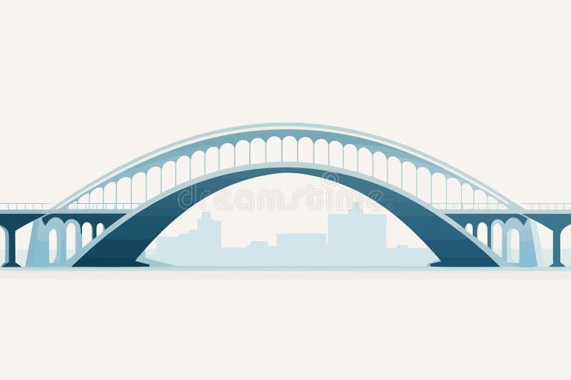 Bridge Vector Flat Minimalistic Asset Isolated Vector Style ...