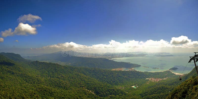 The Bridge is a Viewing Platform Stock Photo - Image of rock, landscape ...