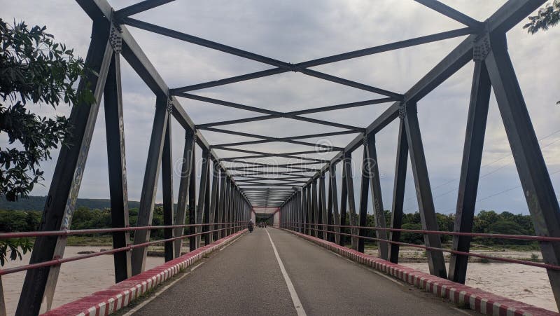 The Bridge Was Just Repaired because of the Seroja Attack Stock Photo ...