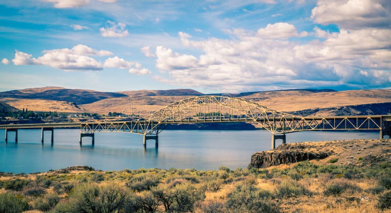 Bridge in Washington State stock photo. Image of highway - 159883304