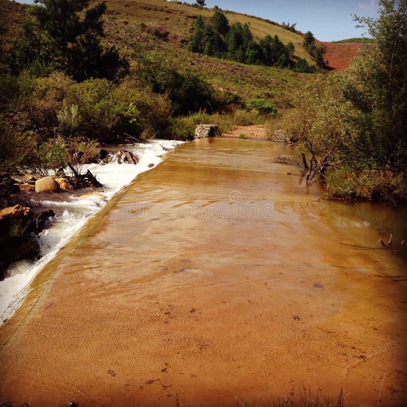 Bridge stock photo. Image of flowing, bridge, water - 45451094