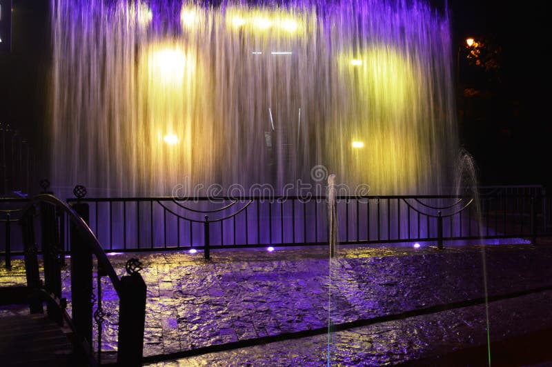 Bridge and waterfall stock photo. Image of nature, waterfall - 128266762