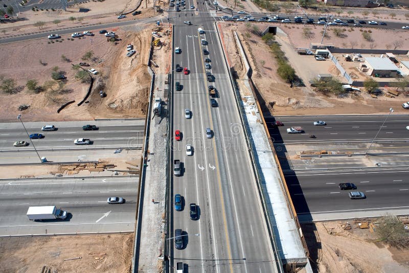 Freeway Bridge stock image. Image of ramp, cross, road - 28944725