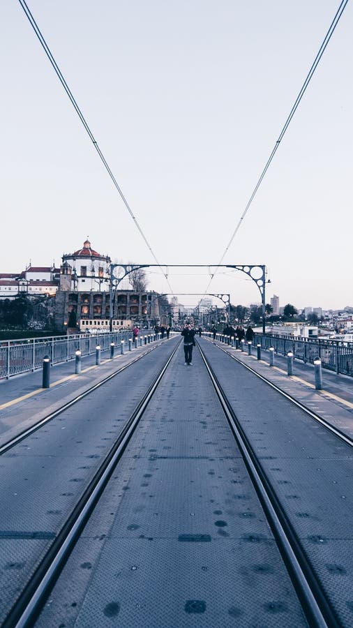 Bridge stock photo. Image of pirto, street, portugal - 124058690
