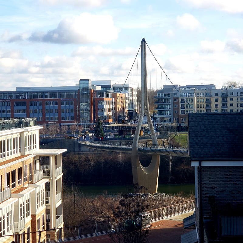 Bridgepark during a Sunny Day, Dublin, Ohio Editorial Image - Image of ...
