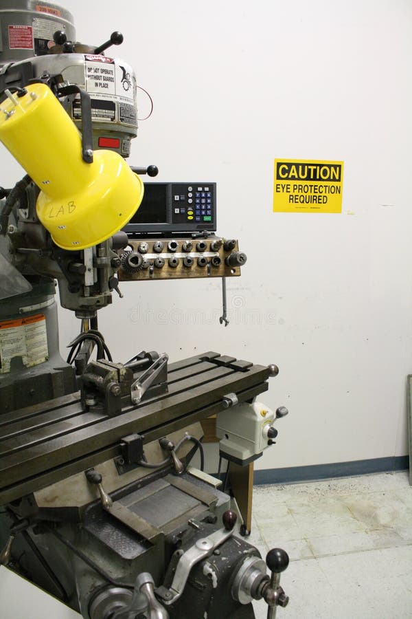 Bridgeport CNC Machine stock photo. Image of modern, bridgport - 26455302